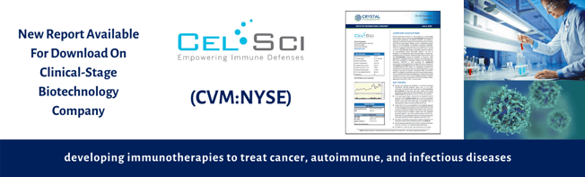 CEL-SCI Key Highlights | Independent Equity Research